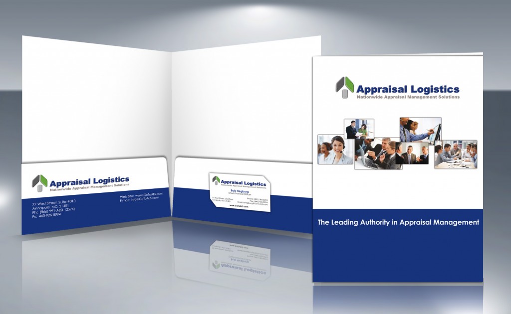 Custom Presentation Folder Design and Printing - Single or Double Sided.